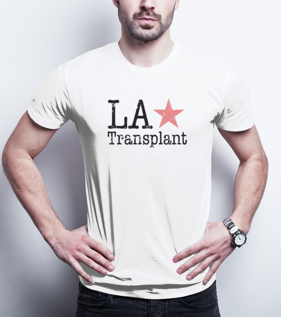 La Transplant Red Star California Style T-Shirt