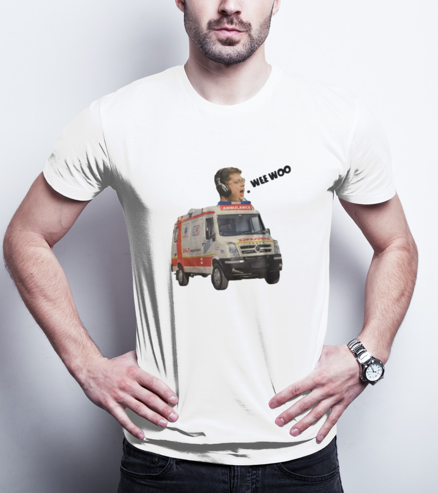 Karrigan Ambulance Wee Woo Finn Andersen Limited Edition T-Shirt