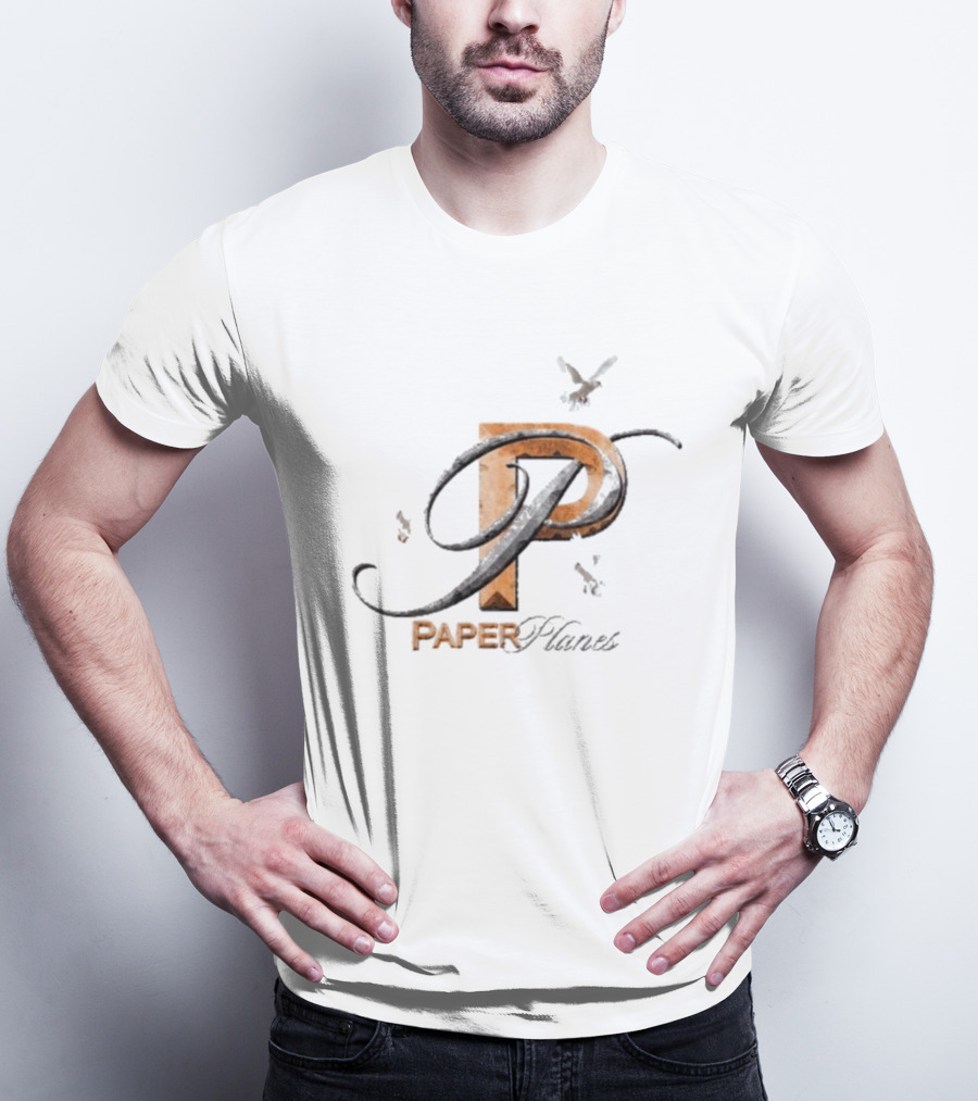 Paper Planes P With Doves Flight Elements T-Shirt