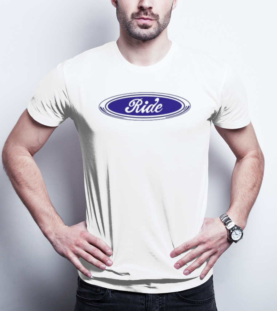 Ride Heritage Oval Vintage Style T-Shirt