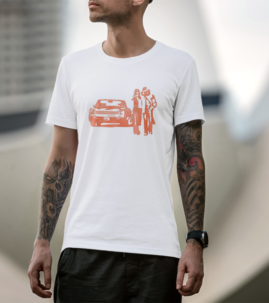 Special Edition Exit Planet Dust Car And Figures T-Shirt