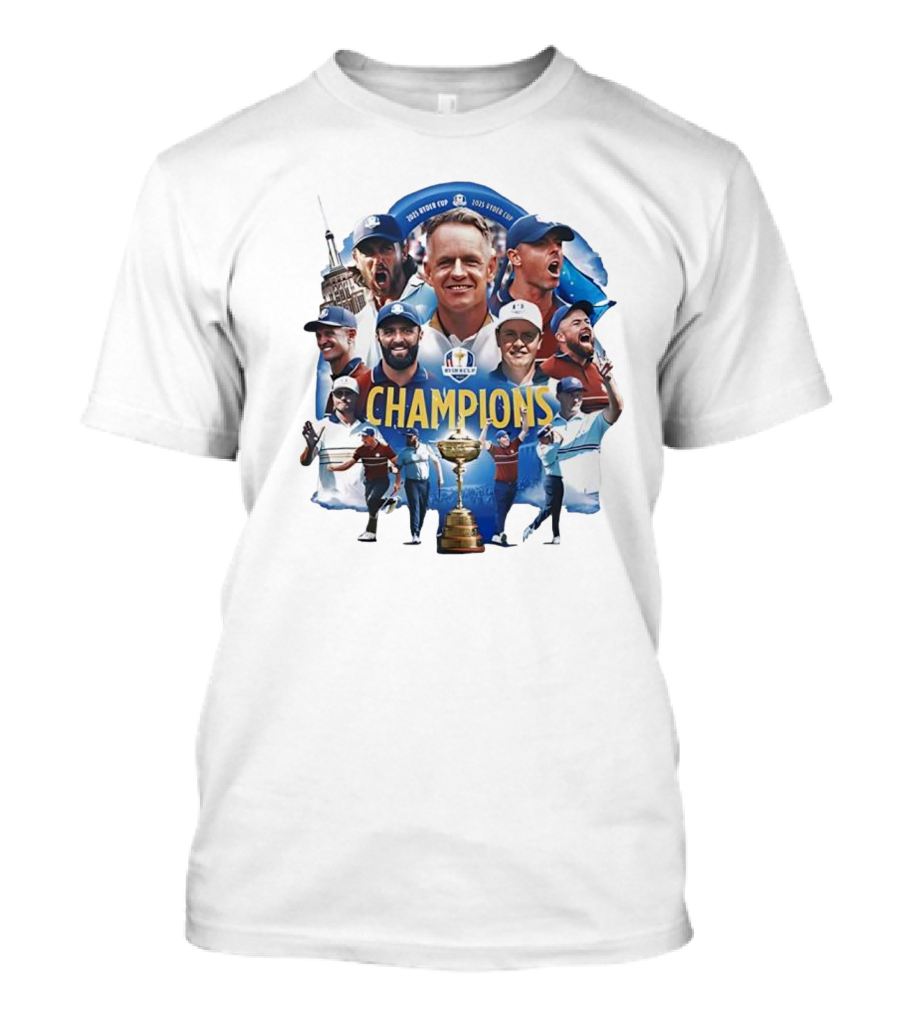 2025 Ryder Cup Team Europe Champions Celebration T-Shirt