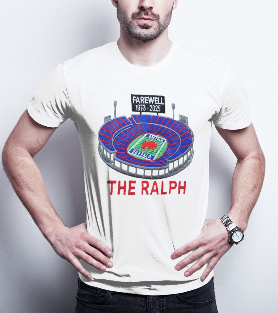 Buffalo Bills NFL Farewell 1973-2025 The Ralph Stadium T-Shirt