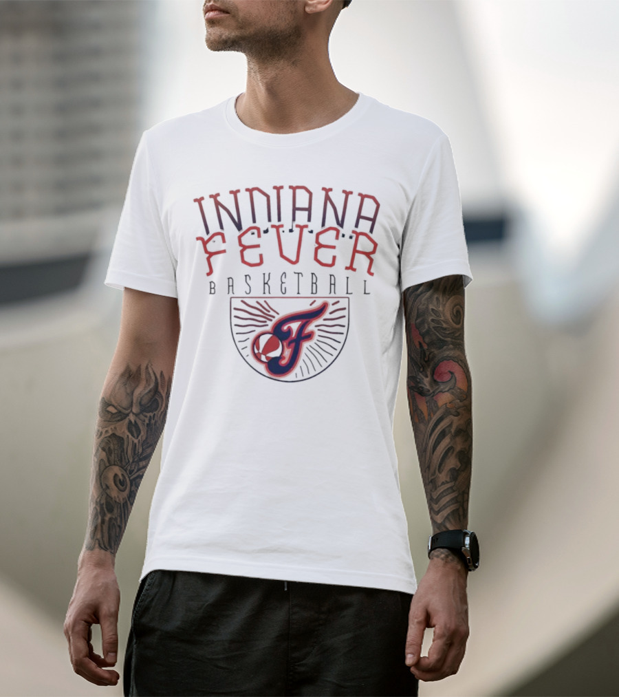 Indiana Fever Basketball Urban Relaxed Fit Essentials T-Shirt