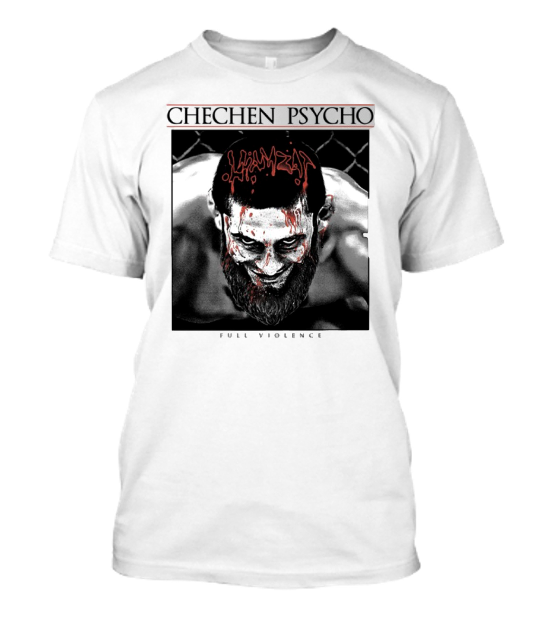 Chechen Psycho Hamzat Full Violence T-Shirt