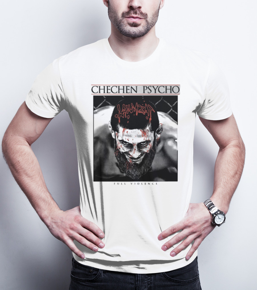 Chechen Psycho Hamzat Full Violence T-Shirt