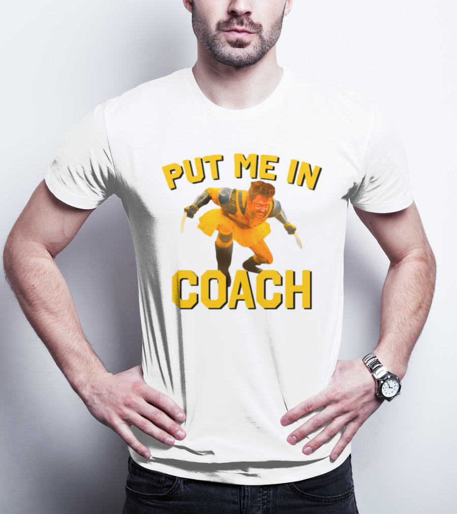 Put Me In Coach Hugh Jackman Wolverine Tutu Costume T-Shirt