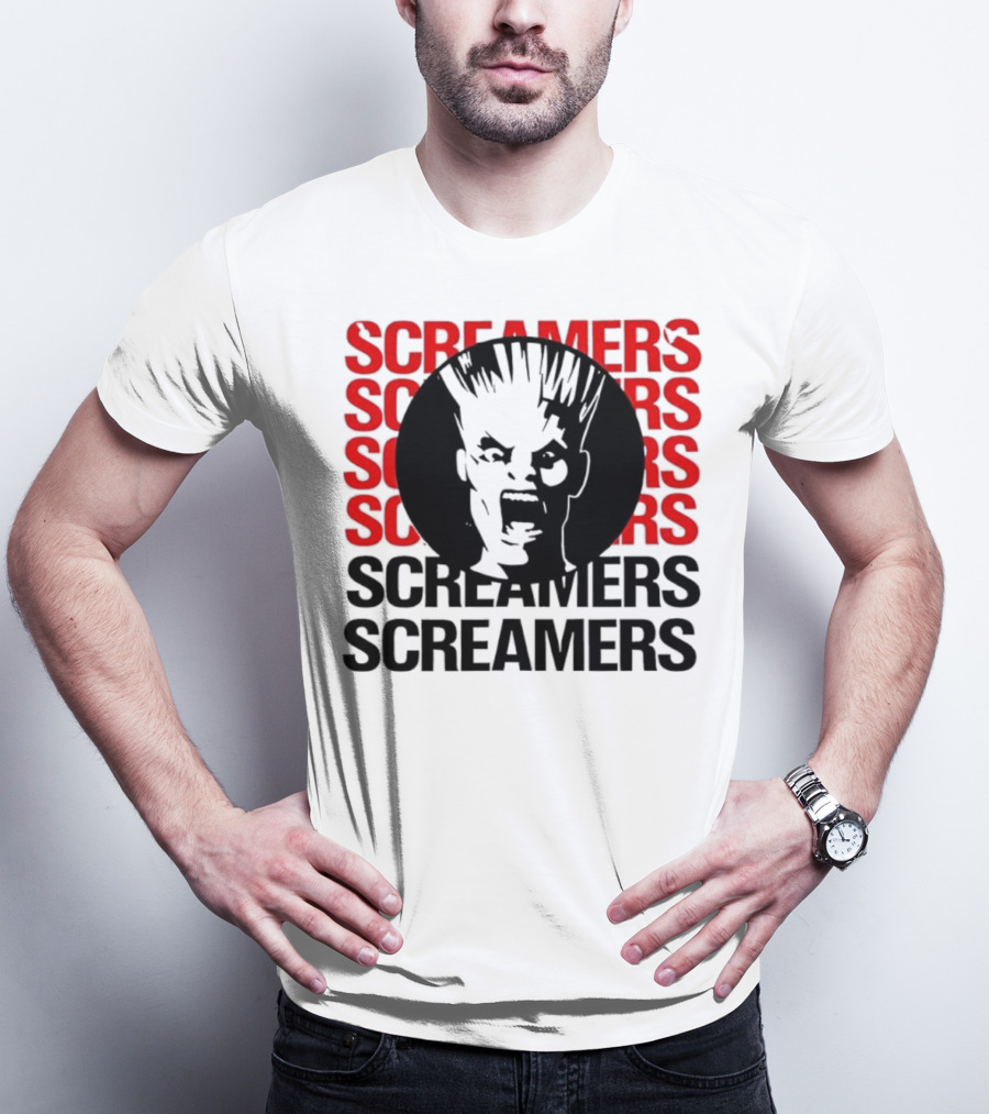 Screamers Demos Album Punk Iconic Silhouette T-Shirt