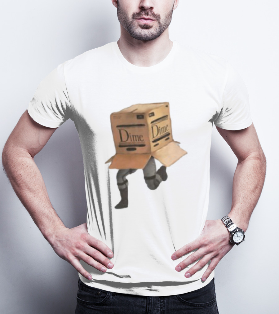 Metal Gear Solid Dime Box Costume Running T-Shirt
