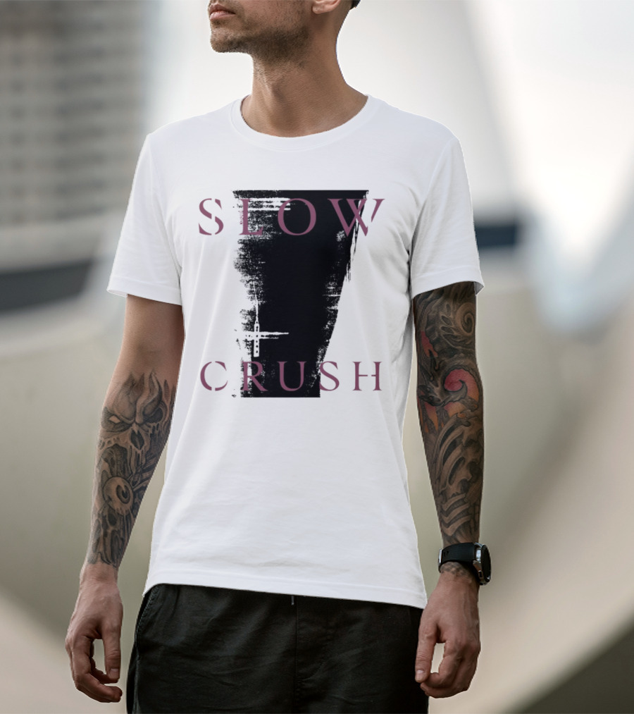 Slow Crush Thirst White 7 T-Shirt