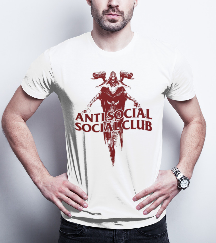 Anti Social Social Club Doom Revenant Collaboration T-Shirt