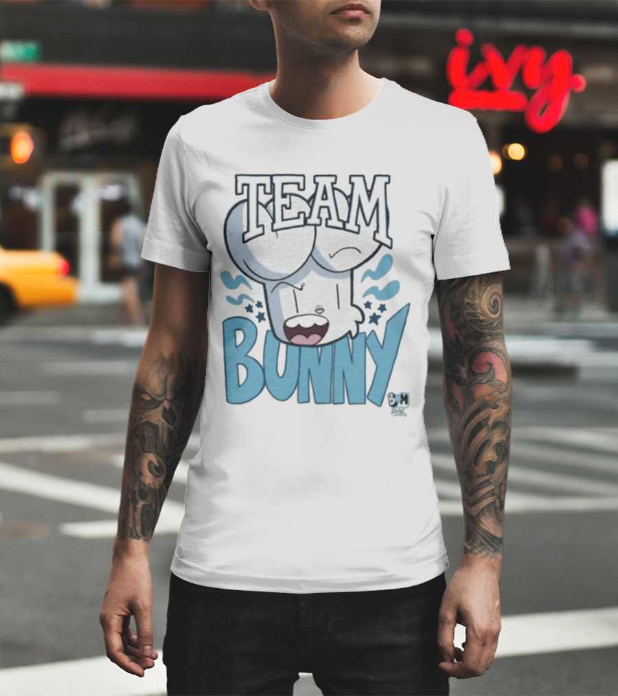 Team Bunny BvM Comic Characters Iconic Style T-Shirt