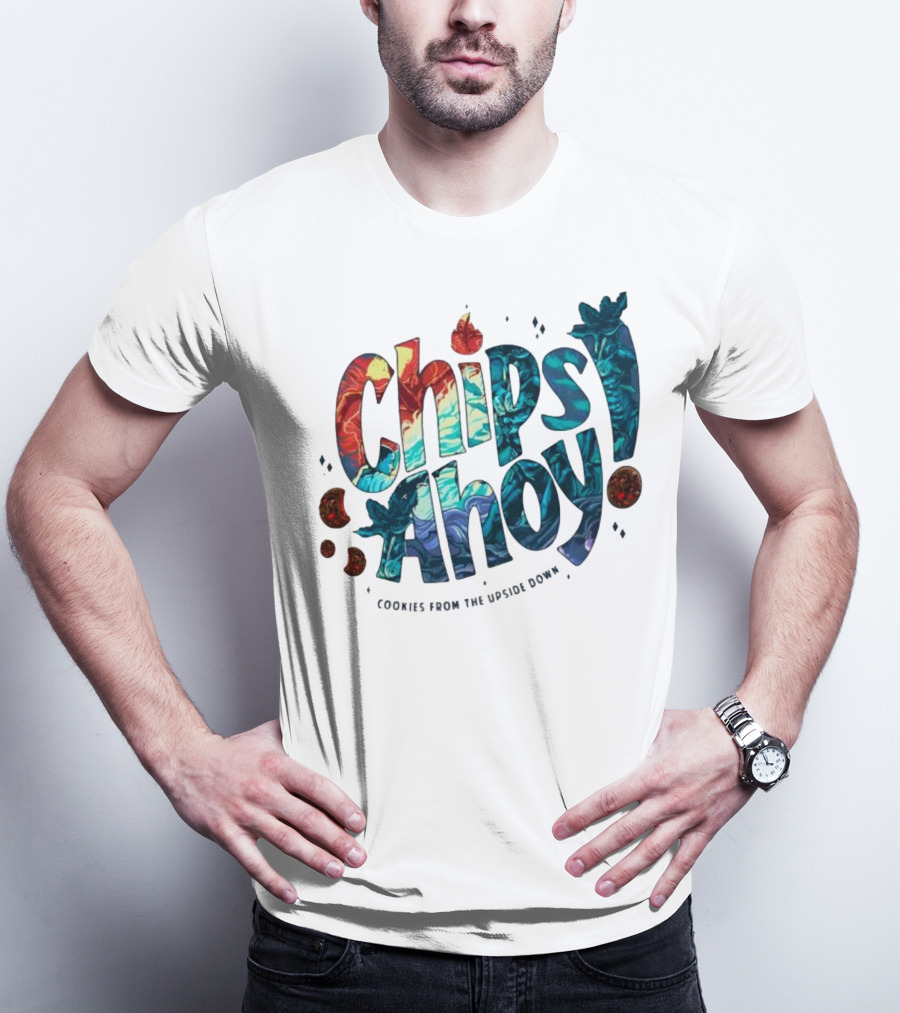 Chips Ahoy Cookies From The Upside Down Stranger Things Inspired T-Shirt