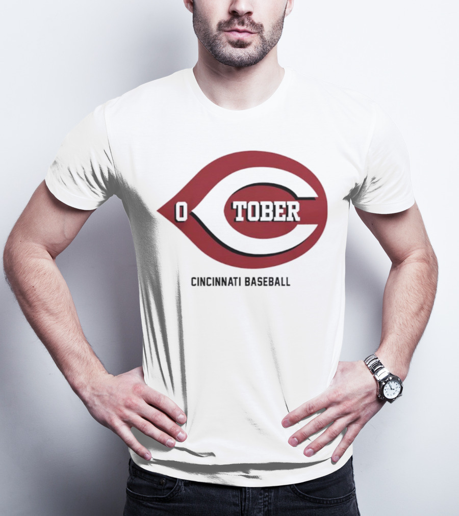 Cincinnati Reds Redtober October Baseball T-Shirt
