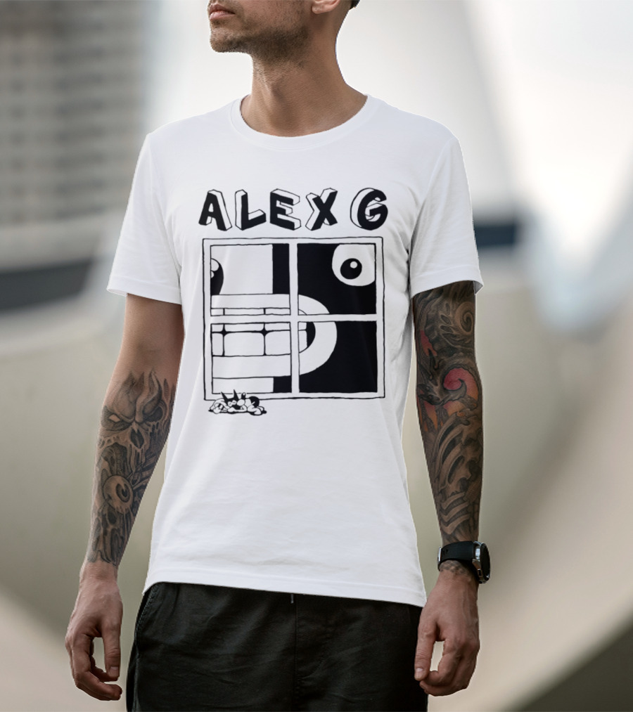 Alex G Concert Tour Music Window Design T-Shirt