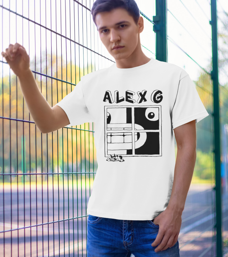 Alex G Concert Tour Music Window Design T-Shirt