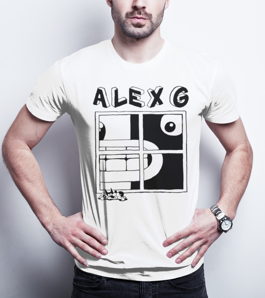 Alex G Concert Tour Music Window Design T-Shirt