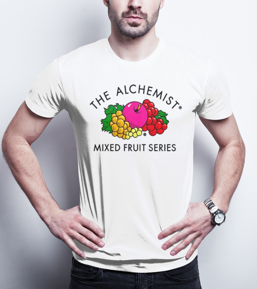 The Alchemist Limited Edition Mixed Fruit Pink Yellow Red Grapes Series T-Shirt