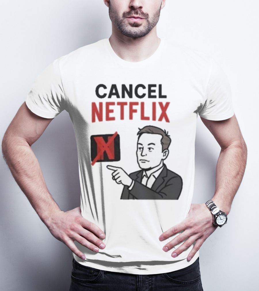 Cancel Netflix Elon Musk Meme Viral Support T-Shirt
