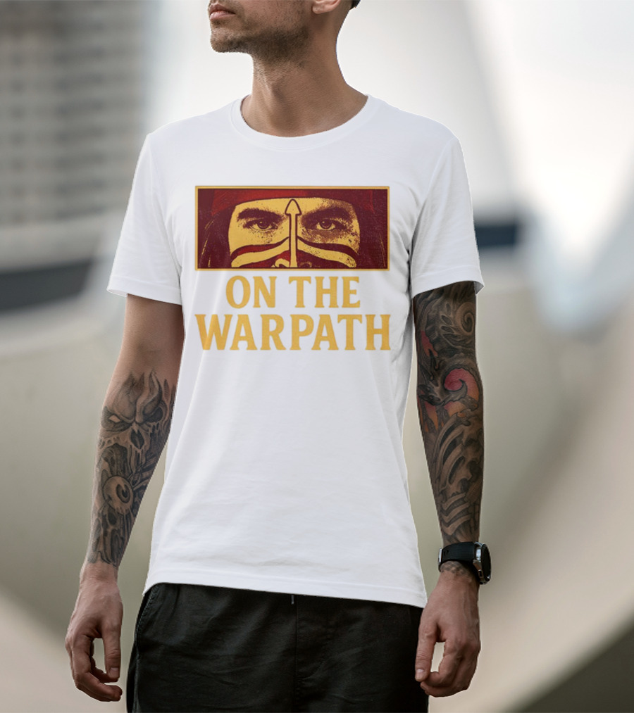 Native Americans On The Warpath Seminole Kj Face Paint Symbol T-Shirt