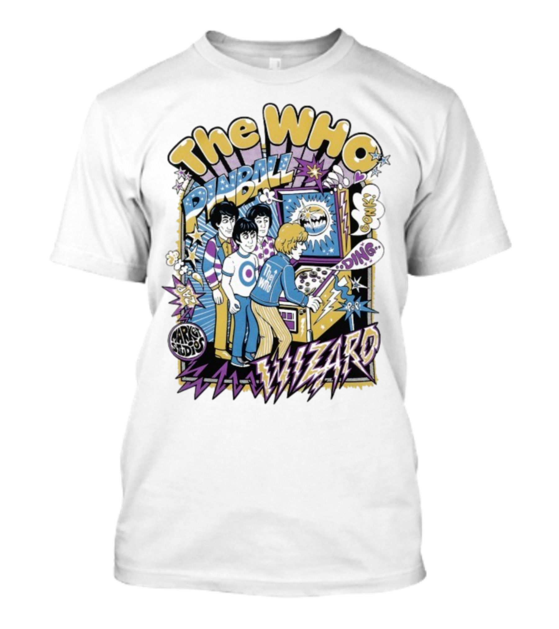 The Who Pinball Wizard Market Studios Collaboration T-Shirt