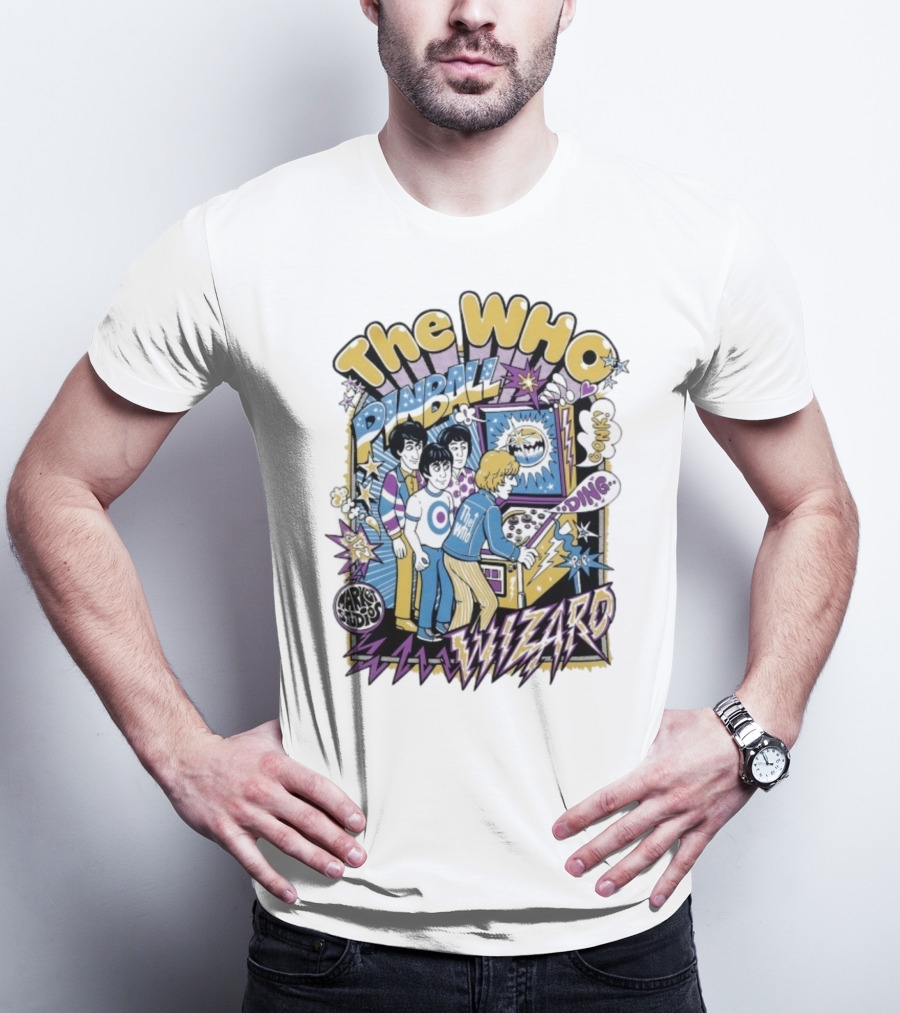 The Who Pinball Wizard Market Studios Collaboration T-Shirt