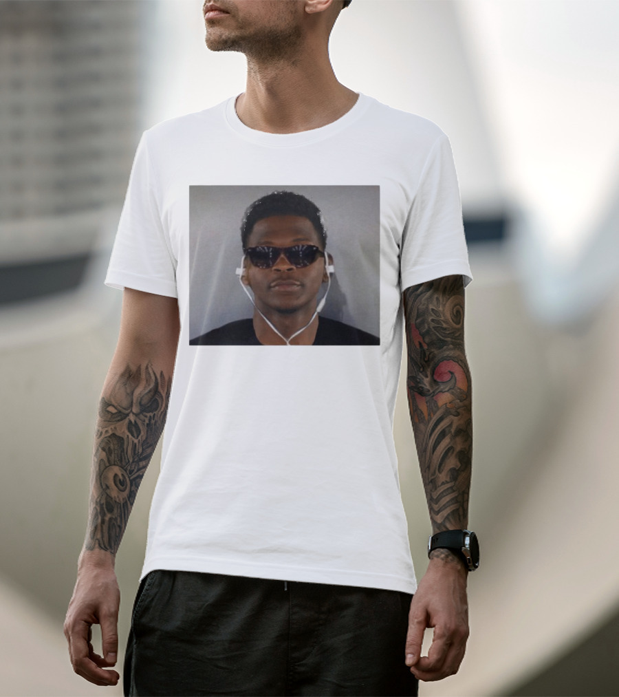 Anthony Edwards Basketball Star Classic Style Photo T-Shirt