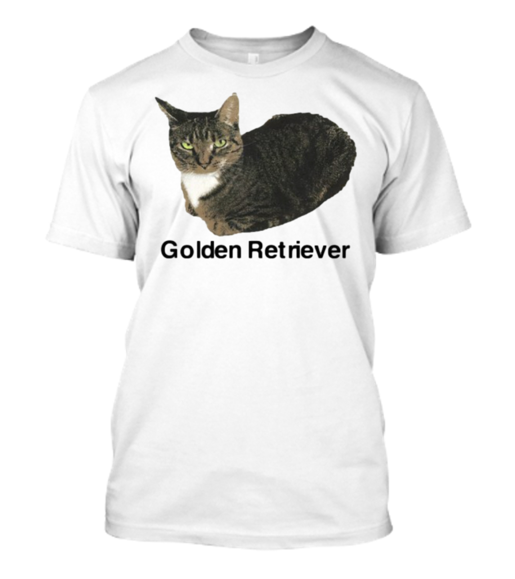 Henry Johnson Cat Humor Golden Retriever Caption T-Shirt