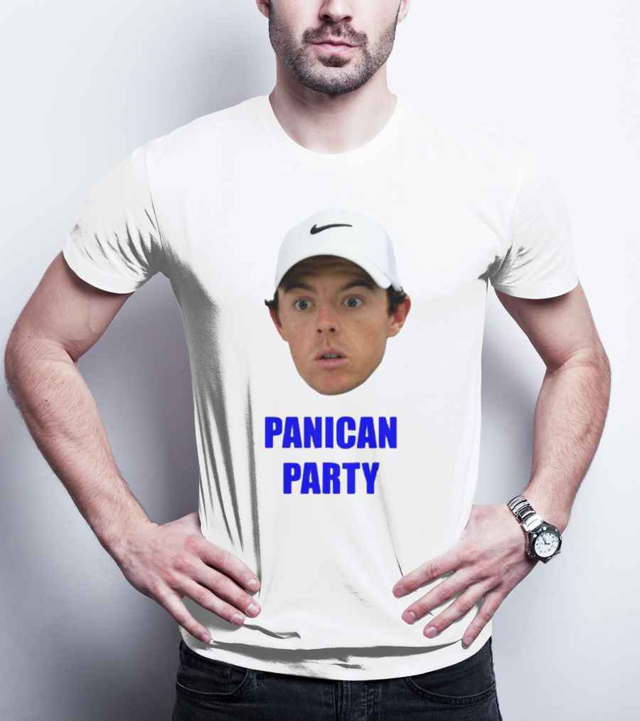 Panican Party Funny Golf Cap Expression T-Shirt