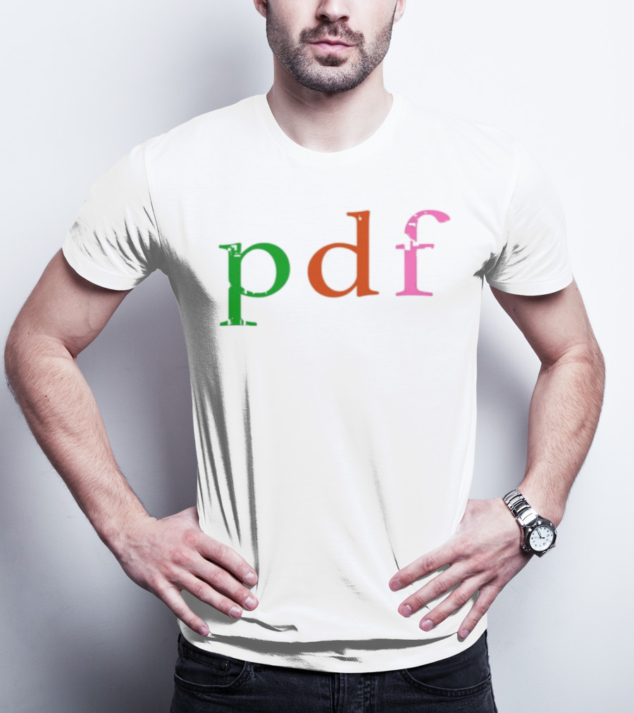 Pdf These Files Contain Confidential Multicolor Text T-Shirt