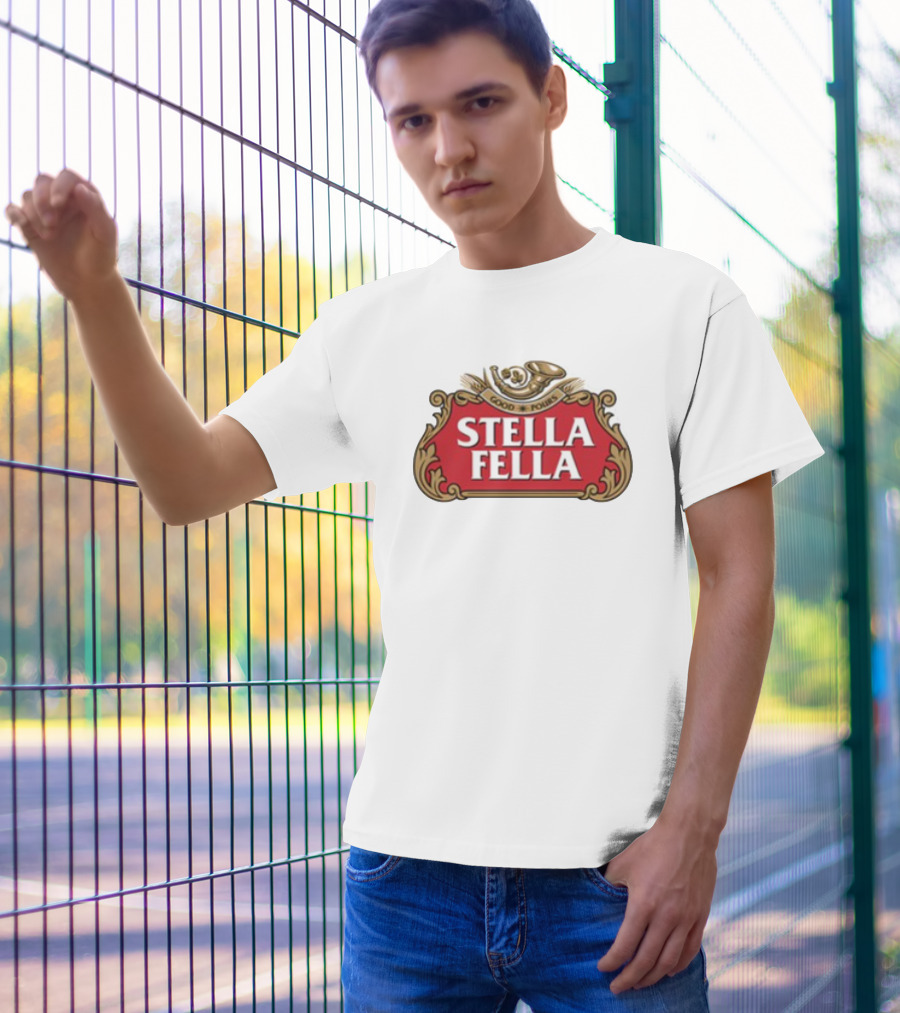 Good Fellas Stella Fella Horn Emblem T-Shirt