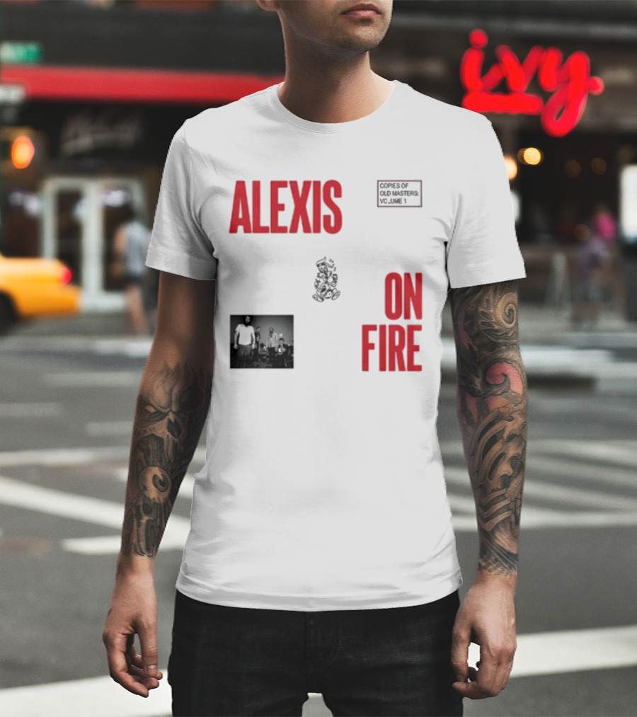 Alexisonfire Alexis On Fire Barbarian Band Photo T-Shirt