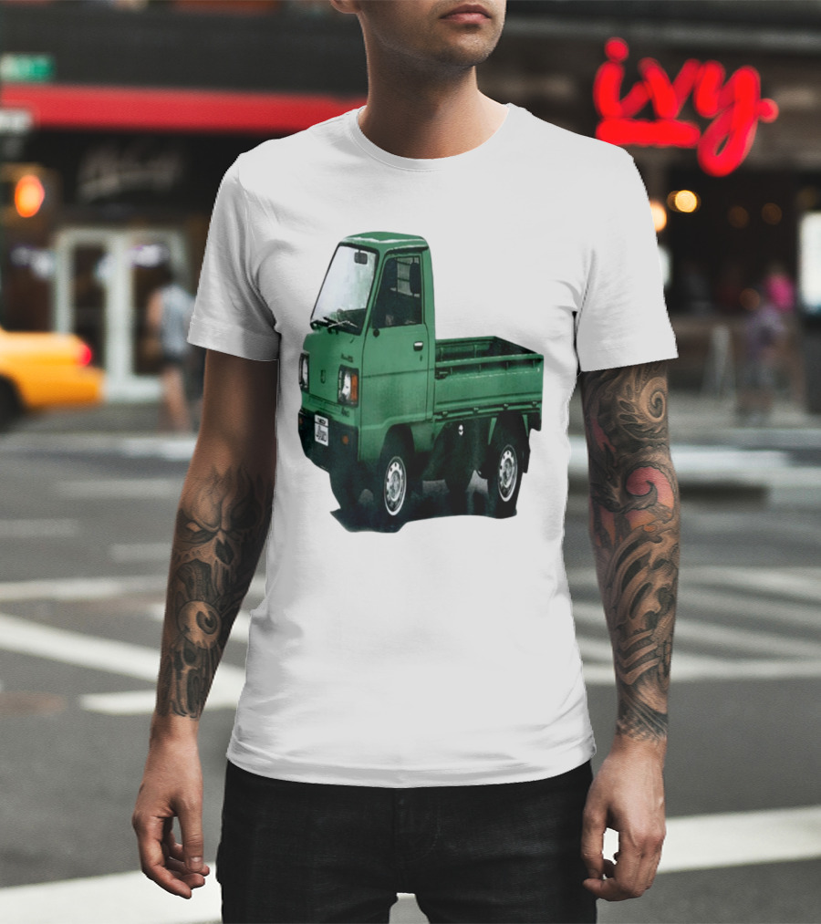Henry Johnson Truck Green Retro Kei Mini Truck Classic Vintage Vehicle Japan T-Shirt
