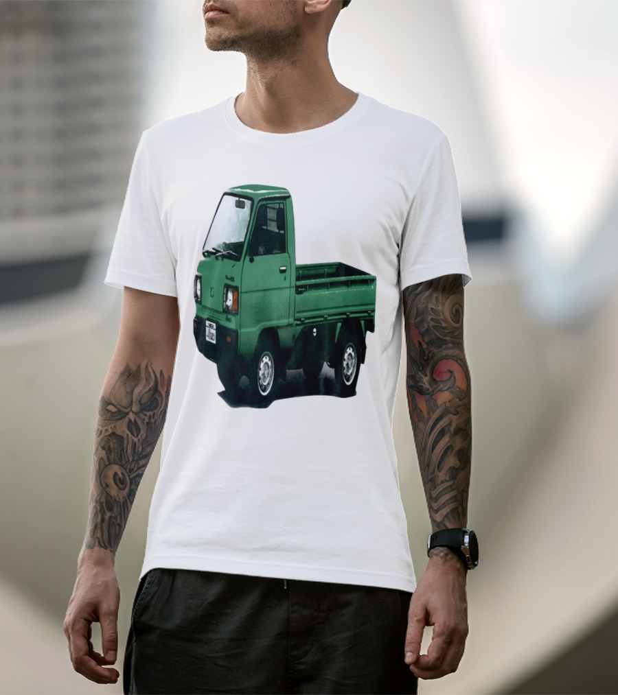Henry Johnson Truck Green Retro Kei Mini Truck Classic Vintage Vehicle Japan T-Shirt