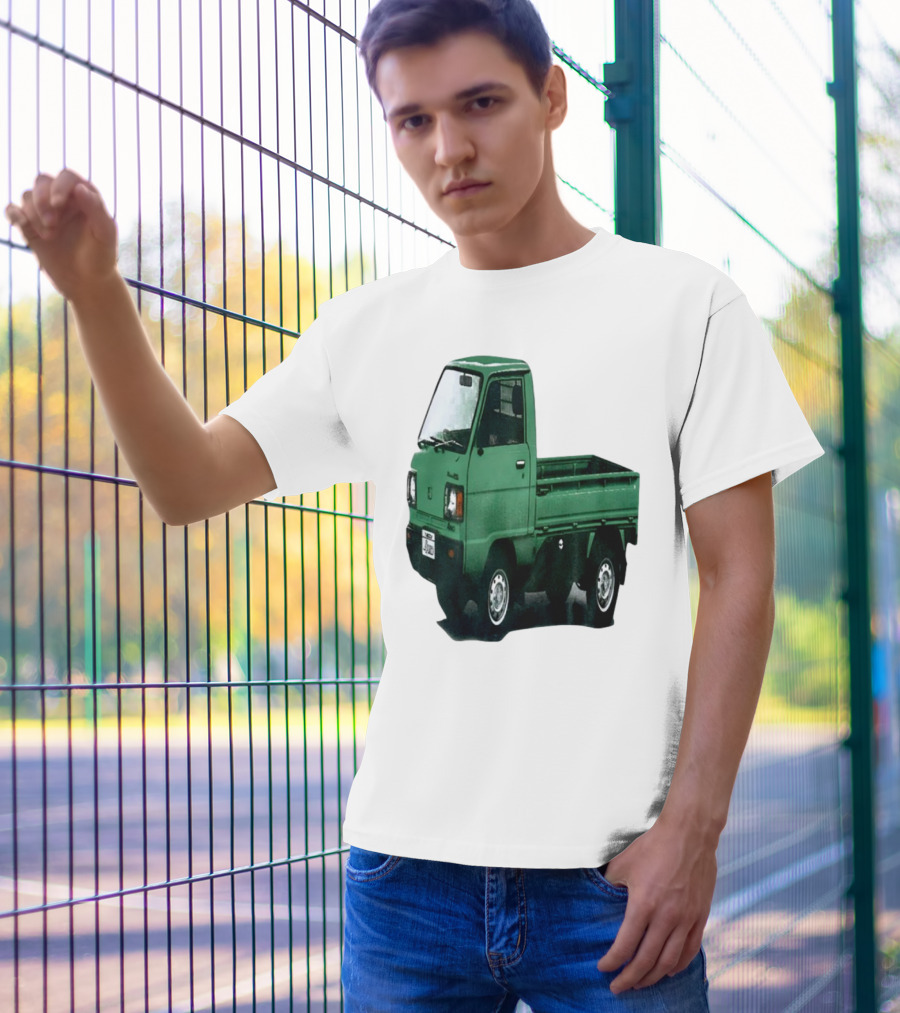Henry Johnson Truck Green Retro Kei Mini Truck Classic Vintage Vehicle Japan T-Shirt