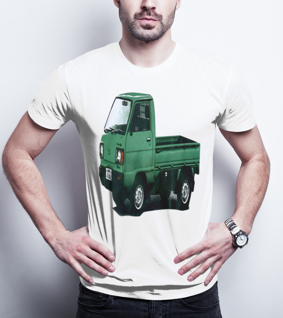 Henry Johnson Truck Green Retro Kei Mini Truck Classic Vintage Vehicle Japan T-Shirt