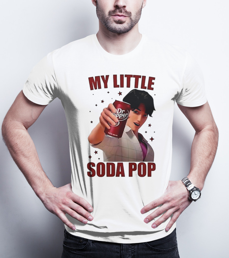 My Little Soda Pop Dr. Pepper Anime Character T-Shirt