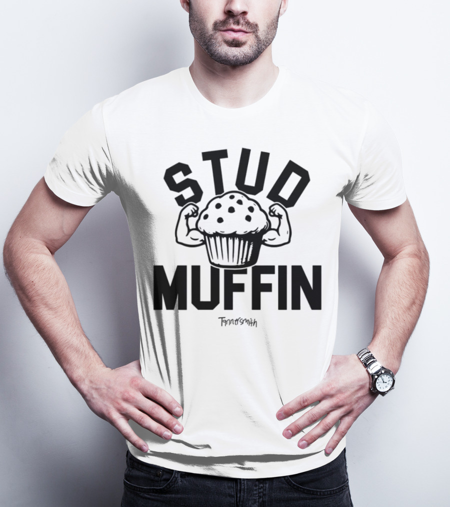 Frankie Antonelli Wearing Stud Muffin Texas A&M Aggies Football Fan Tee T-Shirt