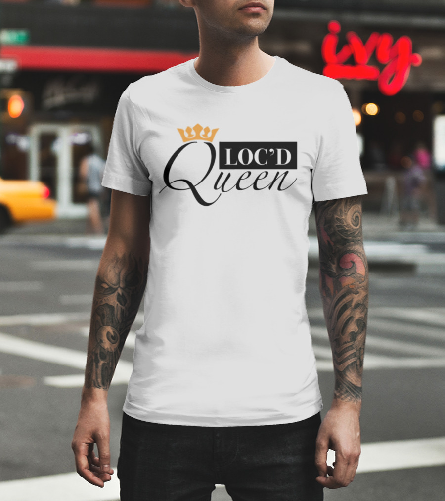 Kendra Kenshay Loc'd Queen Crown Icon T-Shirt