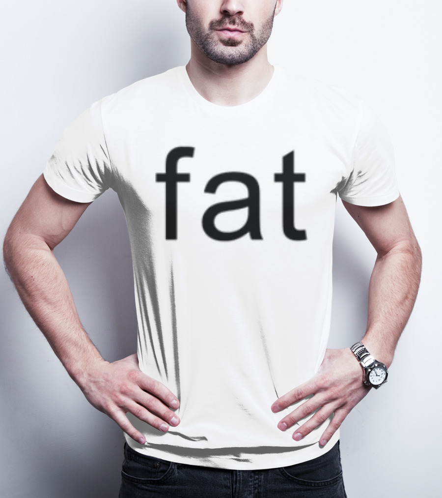 Lawrence Chaney Fat Summer Retro Bold Lettering T-Shirt