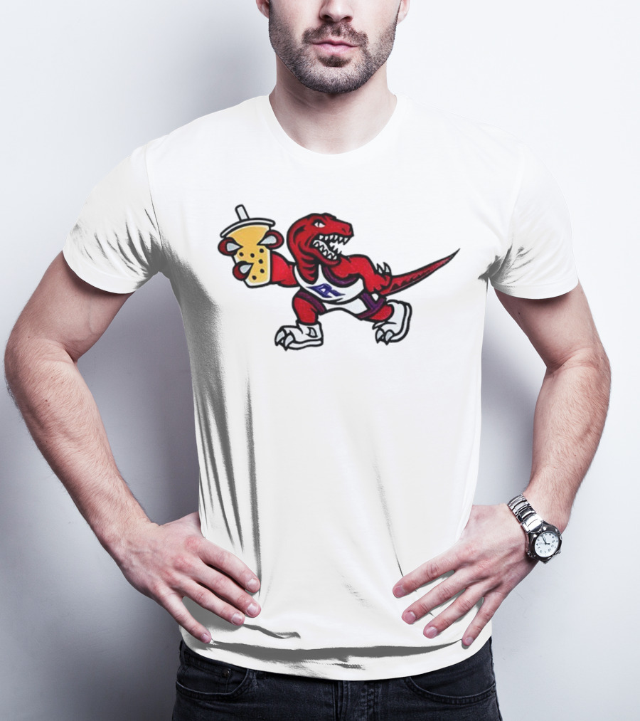Toronto Raptors Raptor Bubble Tea NBA Basketball T-Shirt