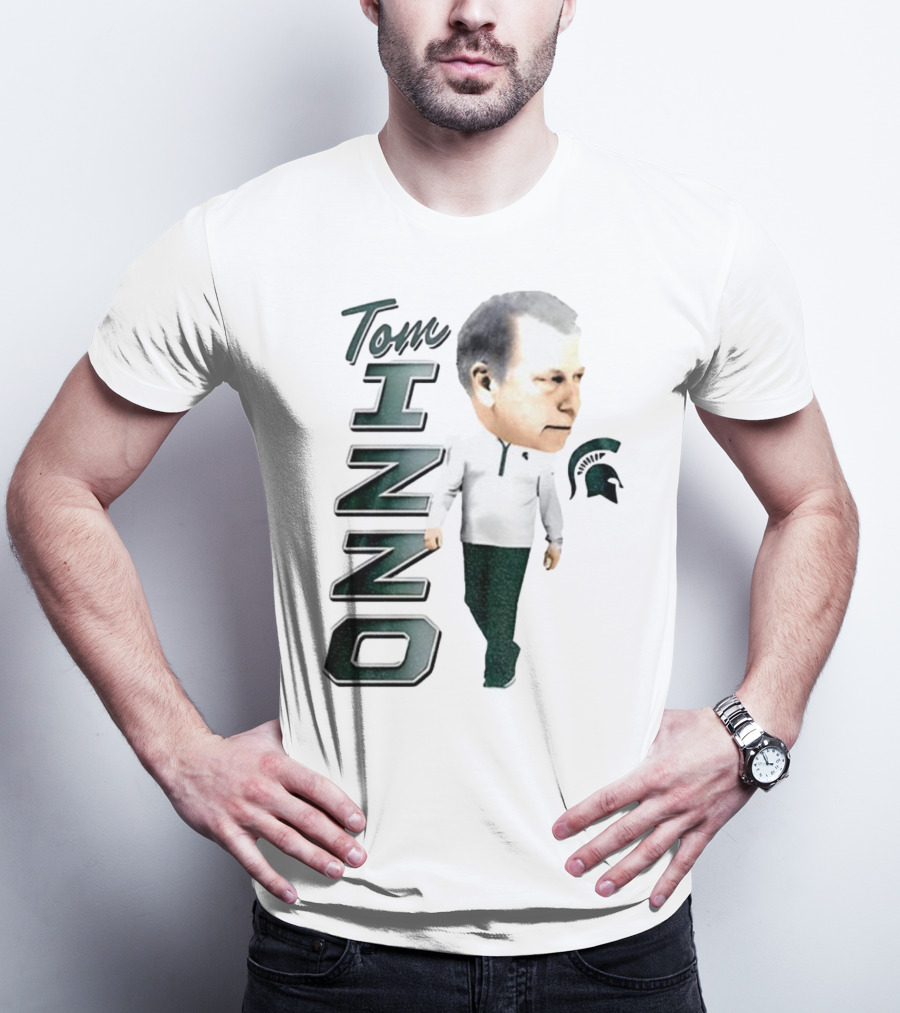 Tom Izzo Michigan State Spartans Coach Big Ten Conference Basketball T-Shirt