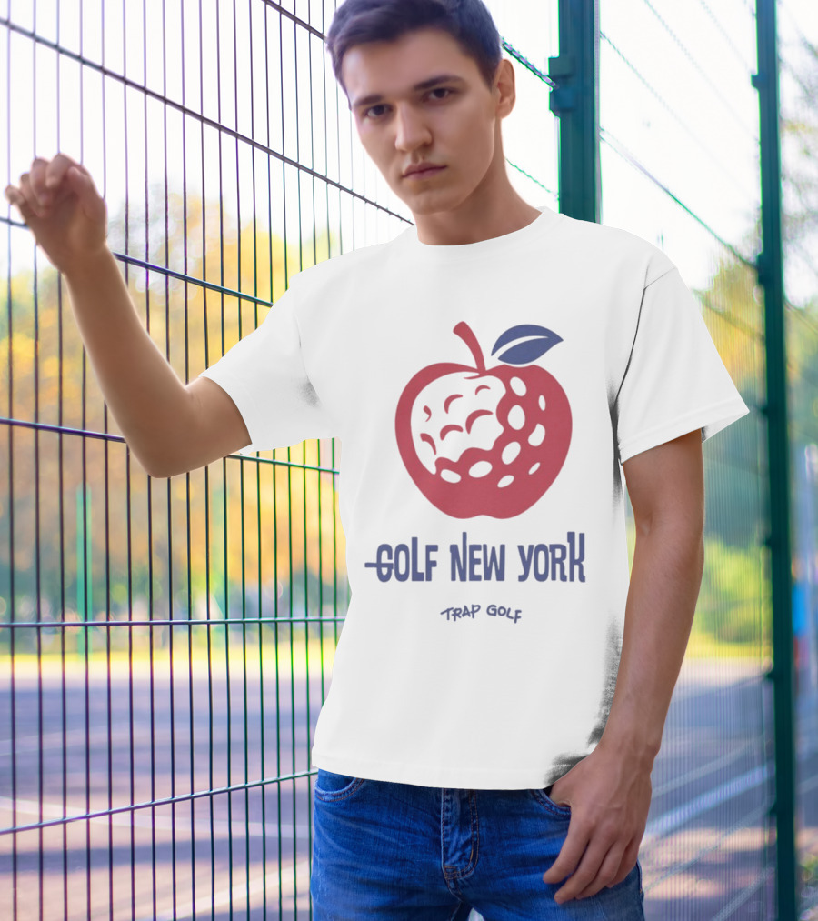 Trap Golf Apple Golf New York T-Shirt