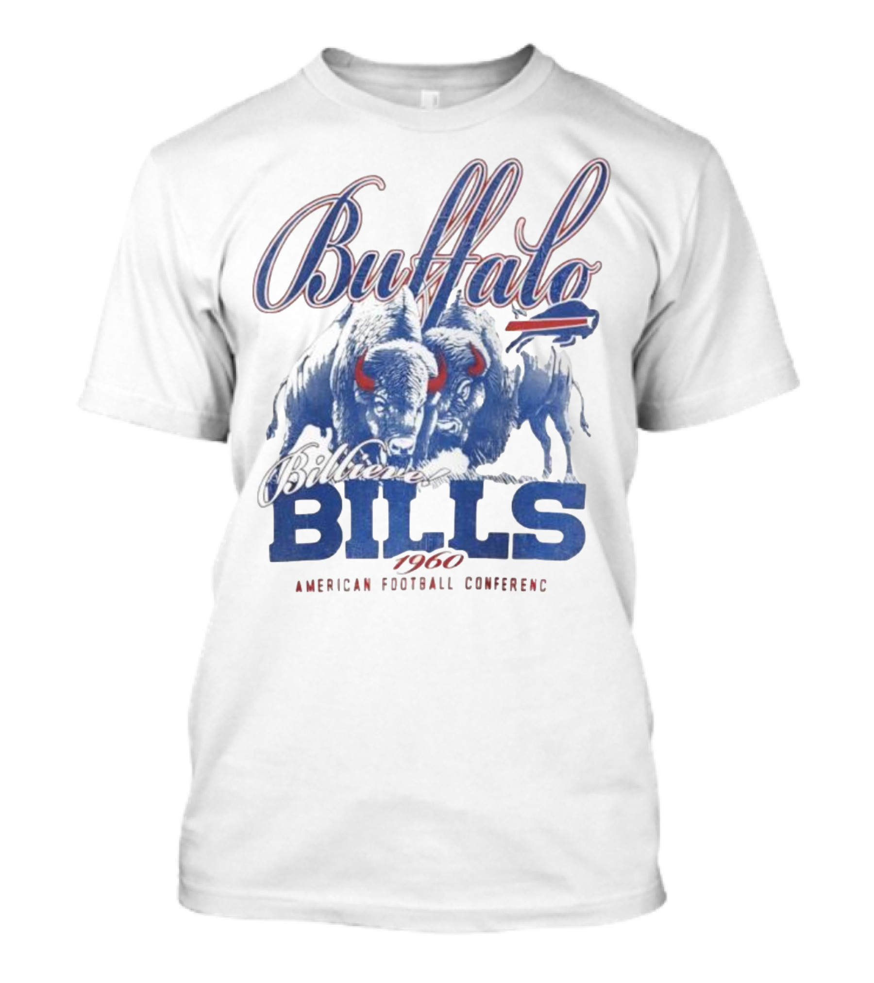 Buffalo Bills 1960 Believer American Football Conference T-Shirt