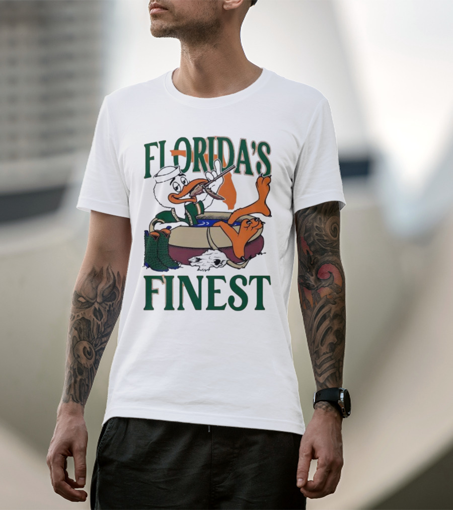 Florida’s Finest Miami Hurricanes Iconic Rivalry Victory Over Florida State Seminoles T-Shirt