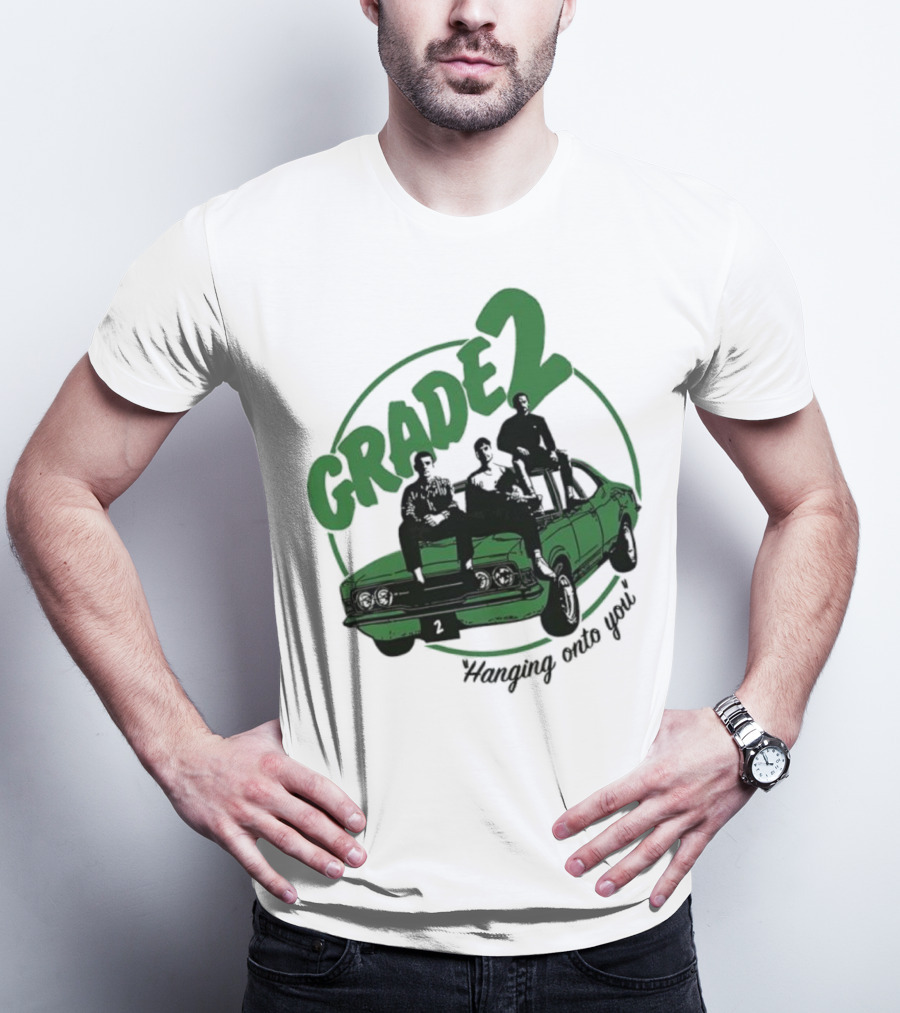 Grade 2 Hanging Onto You Band Members Car Graphic T-Shirt