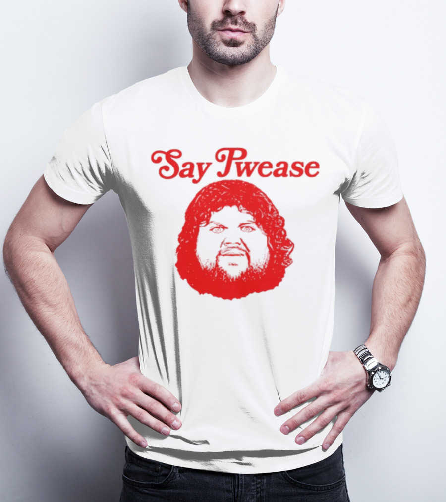 Say Pwease Red Beard Character T-Shirt