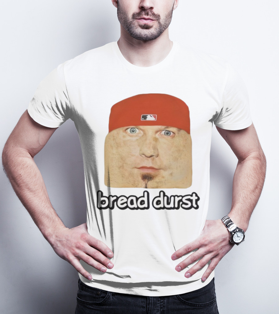 Bread Durst MLB Logo Parody Cringeytees T-Shirt