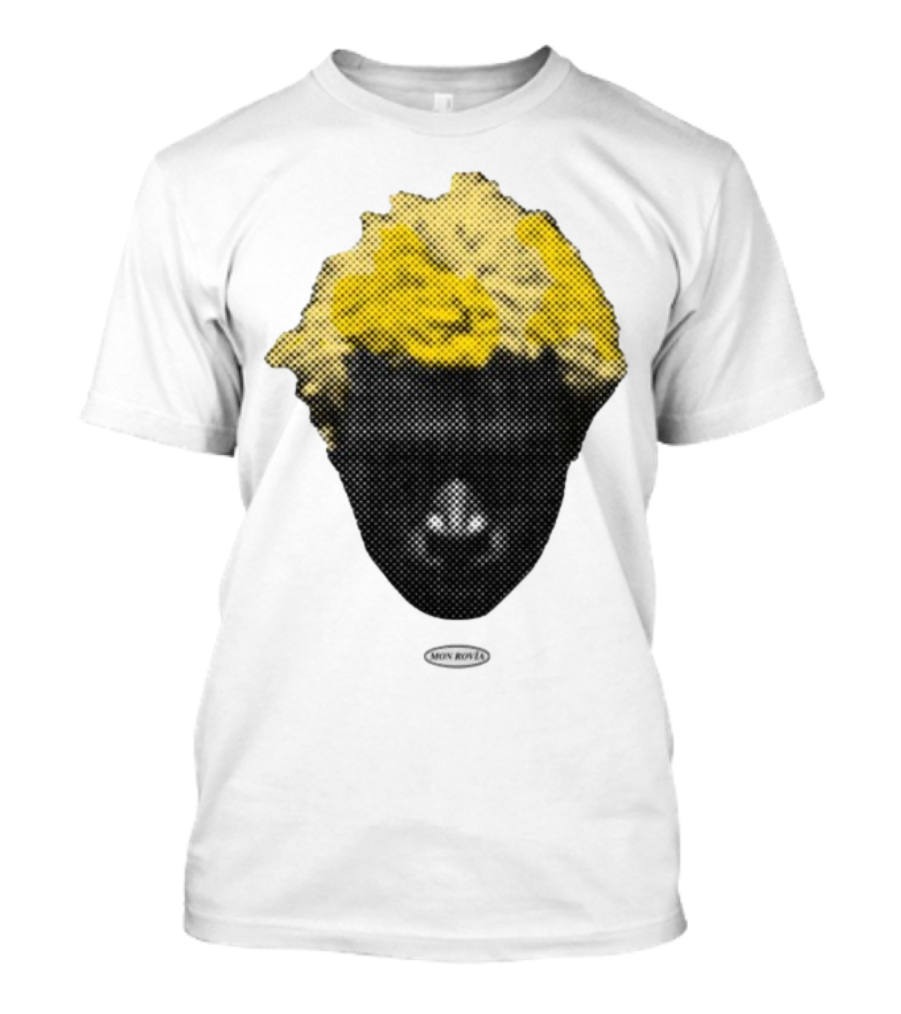 Mon Rovia Boy Yellow Hair Pop Art Style T-Shirt