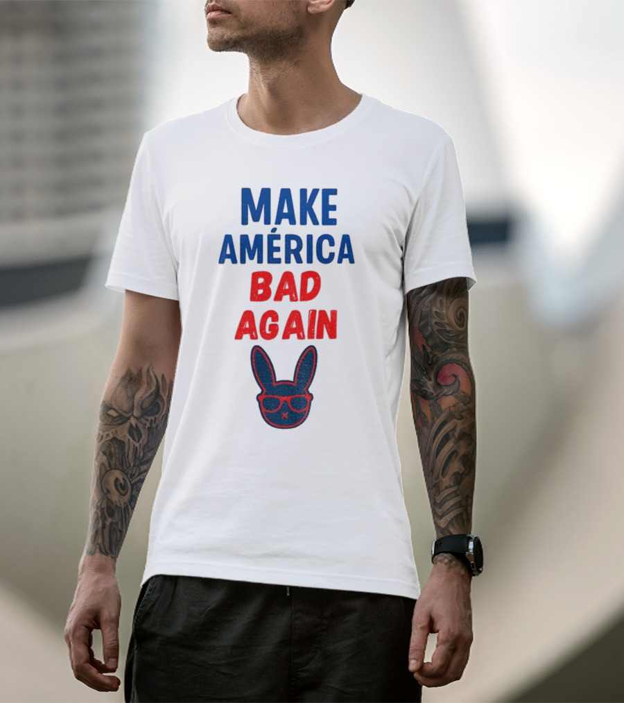 Make America Bad Again Puerto Rican Benito Bowl 2026 Halftime Show T-Shirt